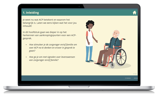 E-learning helpt Advance Care Planning vooruit - Zeeuwse Zorg Coalitie